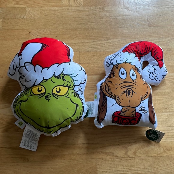 Dr. Seuss | Holiday | Dr Seuss The Grinch Max Pillows | Poshmark
